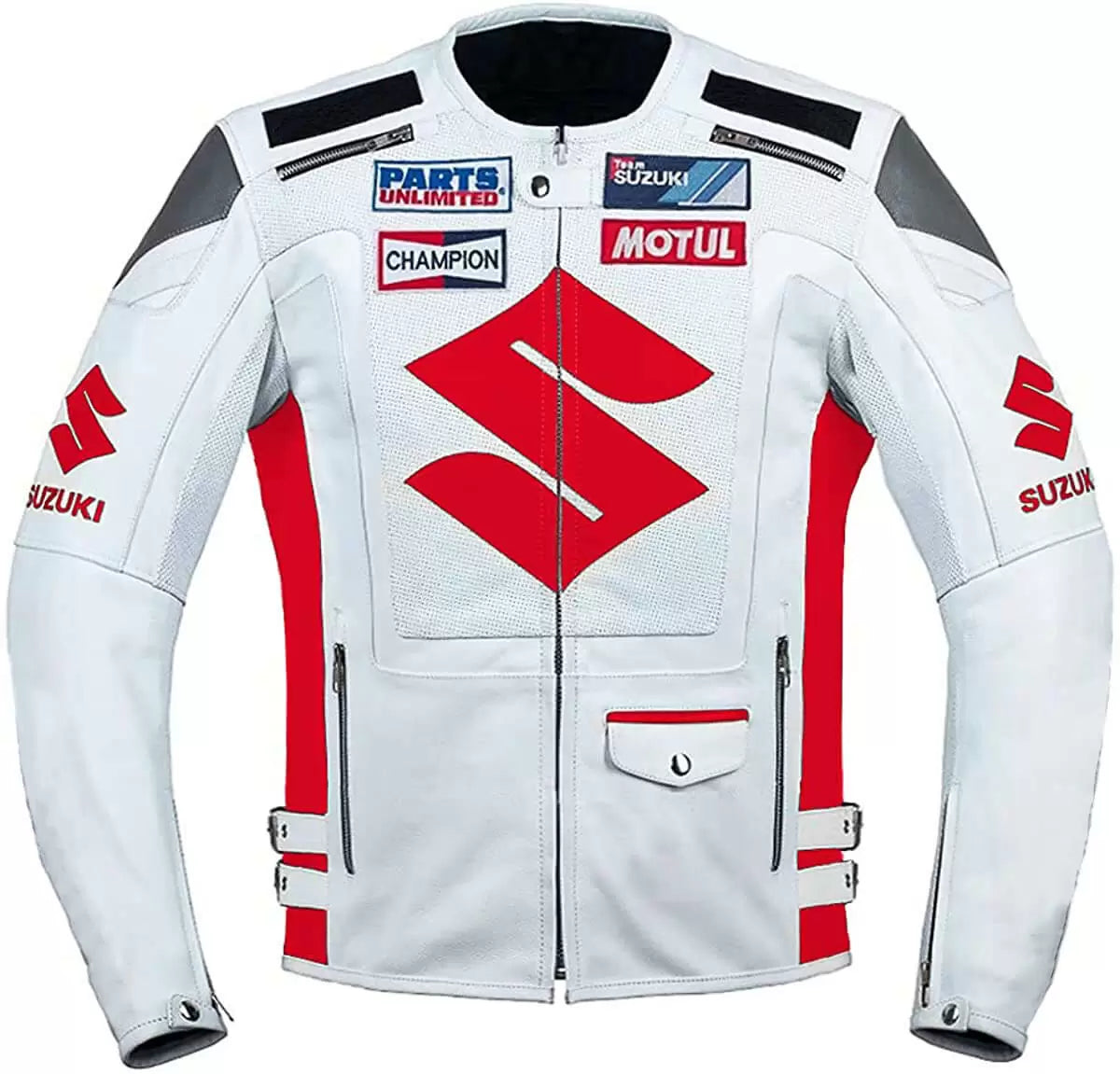 Suzuki Motorcycle Yellow Leather racing Jacket | SPEEDYSTAR – speedystar